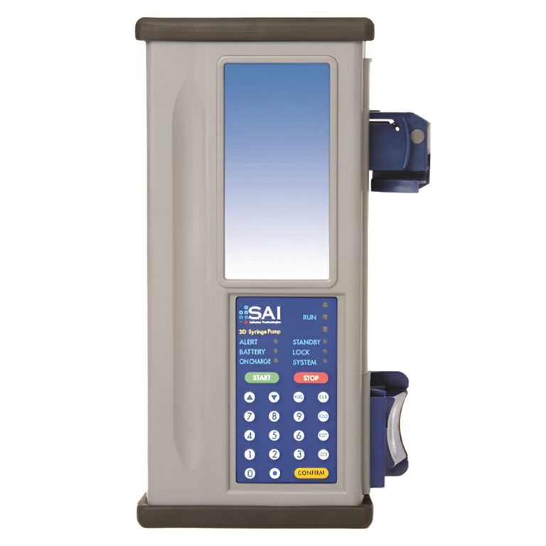 SAI 3D Programmable Syringe Pump with Pole clamp and AC Charger. 1 Year Warranty – SAI Infusion ...